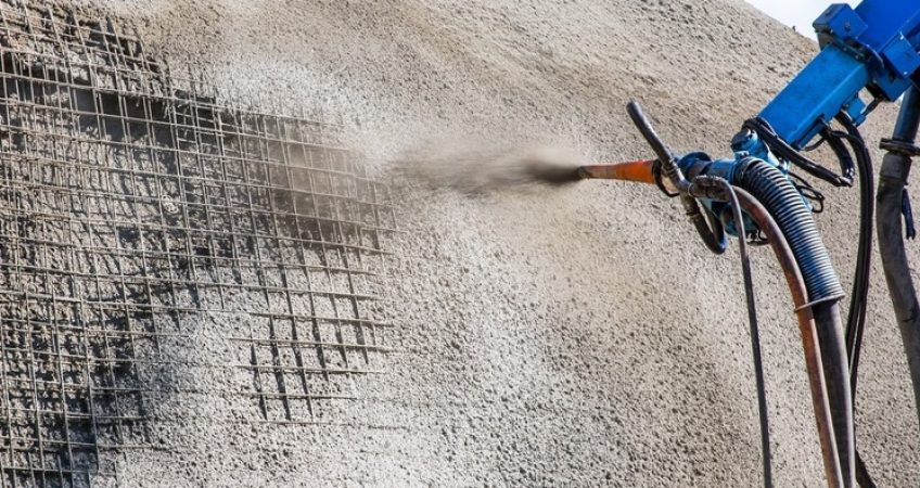 Fiber for shotcrete: adding fiber to shotcrete concrete - FiberMix